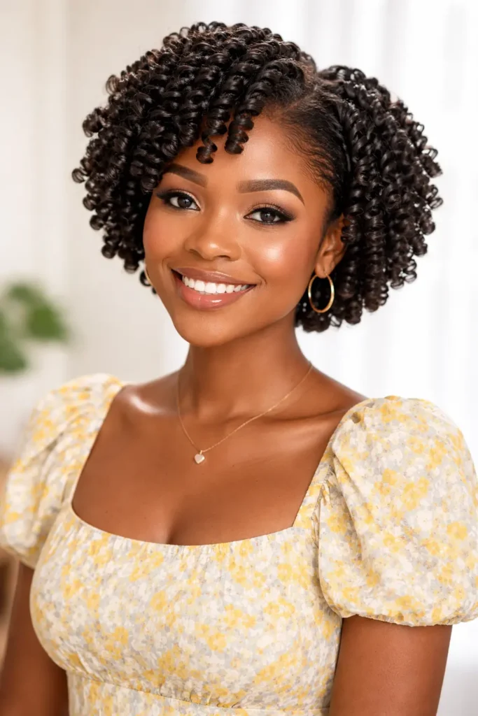 24 Short Natural HairStyles That Are Easy, Cute & Low Maintenance